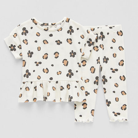 Click here for Okie Dokie Toddler & Little Girls 2-pc. Pant Set... prices