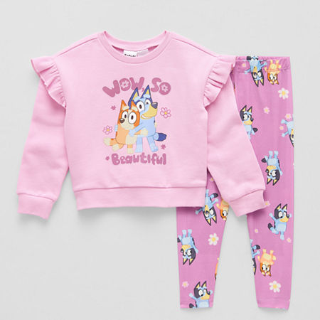 Click here for Toddler Girls 2-pc. Bluey Legging Set  5t  Purple prices