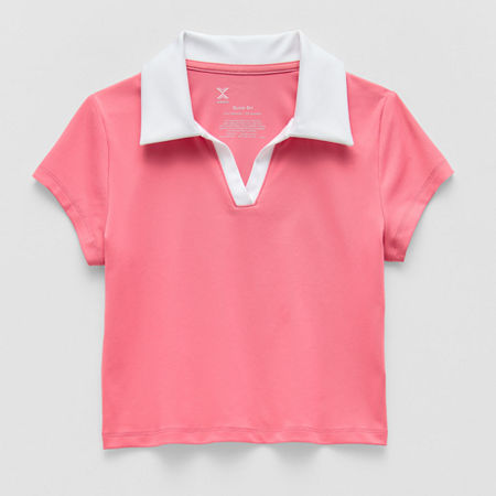 Click here for Xersion Little & Big Kid Girls Short Sleeve Stretc... prices