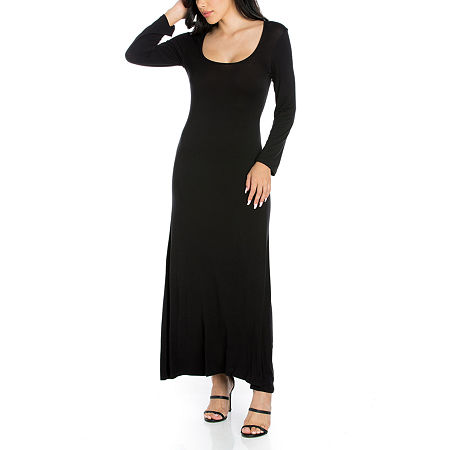 Click here for 24/7 Comfort Apparel Womens Long Sleeve Maxi Dress... prices