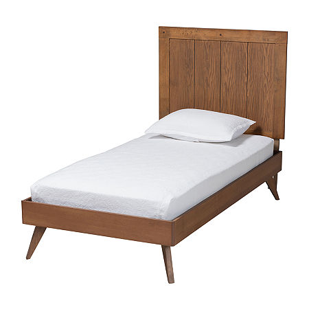 Click here for Amira Wooden Platform Bed  One Size  Brown prices