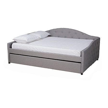 Click here for Becker Upholstered Daybed with Trundle  One Size... prices