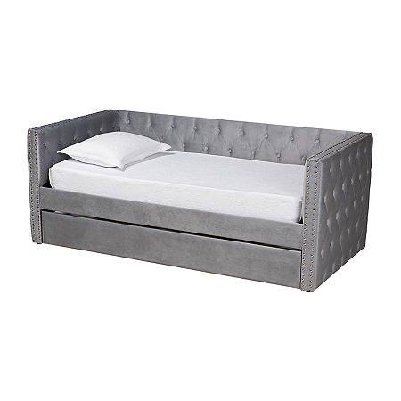 Click here for Larkin Wooden Daybeds  One Size  Gray prices