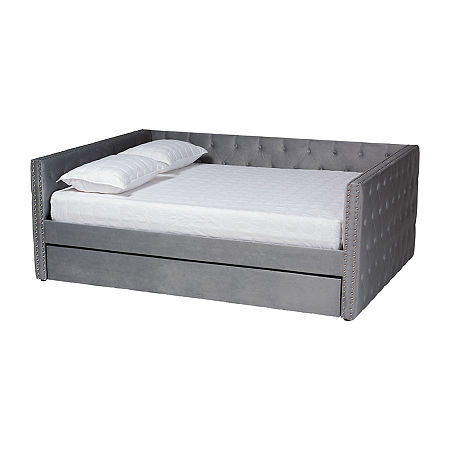 Click here for Larkin Wooden Daybeds  One Size  Gray prices