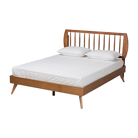 Click here for Emiko Wooden Platform Bed  One Size  Brown prices