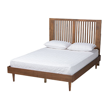 Click here for Kioshi Wooden Platform Bed  One Size  Brown prices