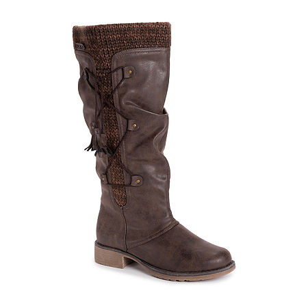 Muk Luks Womens Bianca Beverly Boots - Brown