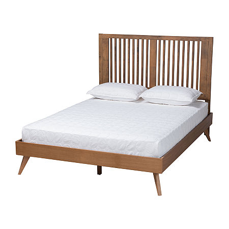 Click here for Takeo Wooden Platform Bed  One Size  Brown prices