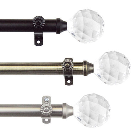 Click here for Rod Desyne 13/16 Adjustable Curtain Rod with Facet... prices