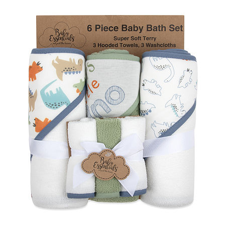 Click here for Baby Essentials 6-pc. Hooded Towel And Washcloth S... prices