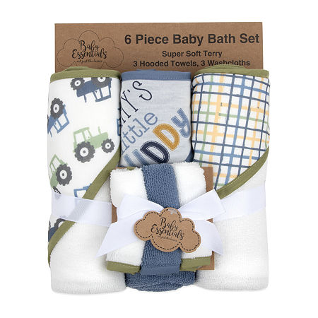 Click here for Baby Essentials 6-pc. Hooded Towel And Washcloth S... prices