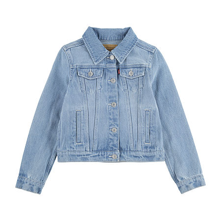 Click here for Levis Big Kid Girls Denim Lightweight Trucker Jack... prices