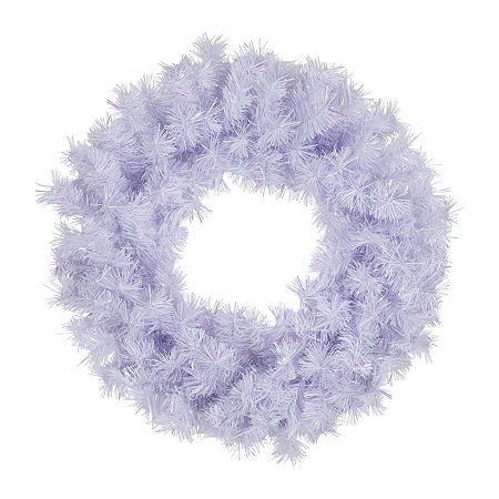 Click here for Northlight Icy White Spruce Unlit Wreath  One Size... prices