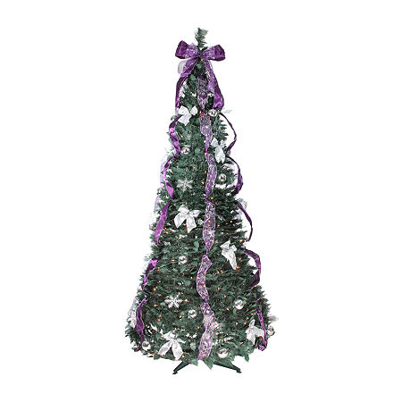 Click here for Northlight Purple And Silver With Clear Lights 6 F... prices