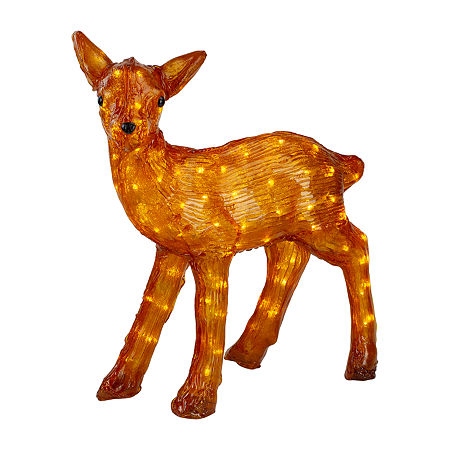 Northlight Outdoor Reindeer Christmas Yard Art  One Size  Brown