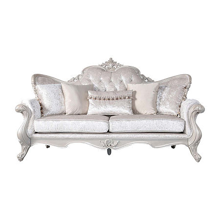 Click here for Raya Roll-Arm Sofa  One Size  White prices