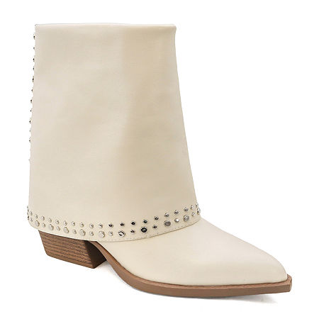 Click here for Yoki Womens Gayle-05 Stacked Heel Booties  6 1/2 M... prices