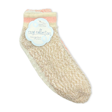 Click here for Cozy Low Cut Womens Multi-Pack 3 Pair Slipper Sock... prices