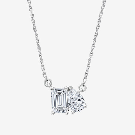 Click here for Yes  Please! Womens Lab Created White Sapphire Ste... prices