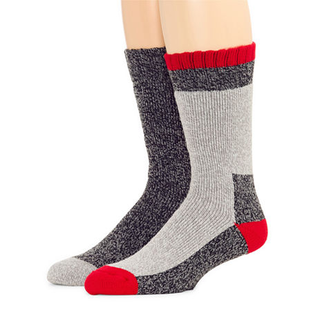 Click here for St. Johns Bay Thermal Mens 2 Pair Big and Tall Boo... prices