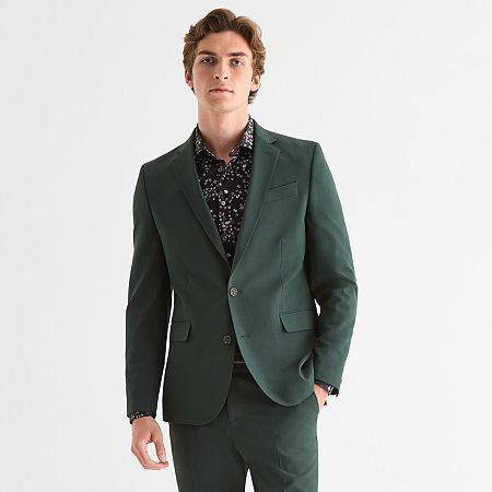 Click here for J. Ferrar Mens Slim Fit Suit Jacket  44 Regular  G... prices