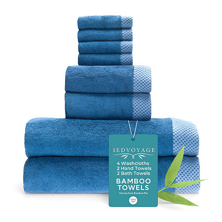 Click here for BedVoyage Resort 8-pc. Rayon from Bamboo Bath Towe... prices