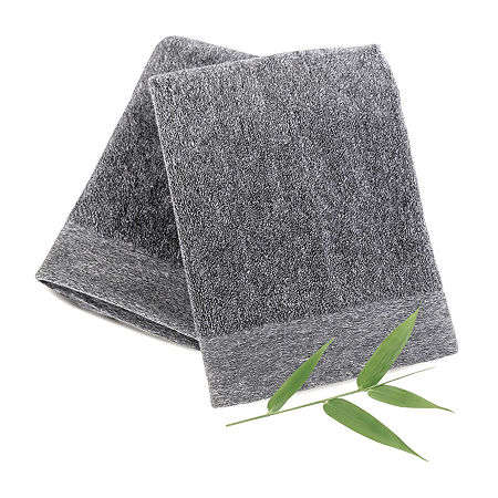 Click here for Bedvoyage 2-pc. Solid Hand Towel  One Size  Black prices