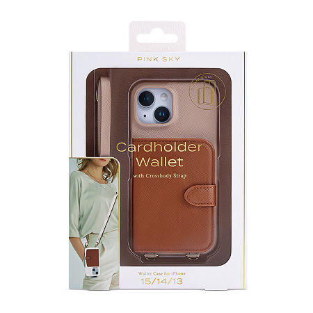 Click here for Pink Sky iPhone 16 Promax Wallet Case with Crossbo... prices