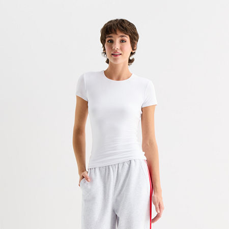 Click here for Forever 21 Womens Juniors Crew Neck Short Sleeve T... prices