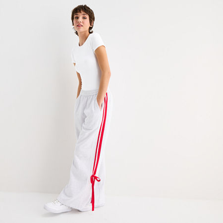 Click here for Forever 21 Womens Juniors Wide Leg Fleece Sweatpan... prices