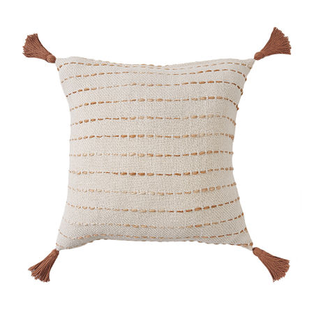 Click here for Lr Home Lyn Stripe Square Throw Pillow  One Size... prices