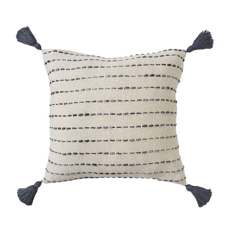 Click here for Lr Home Lyn Stripe Square Throw Pillow  One Size... prices