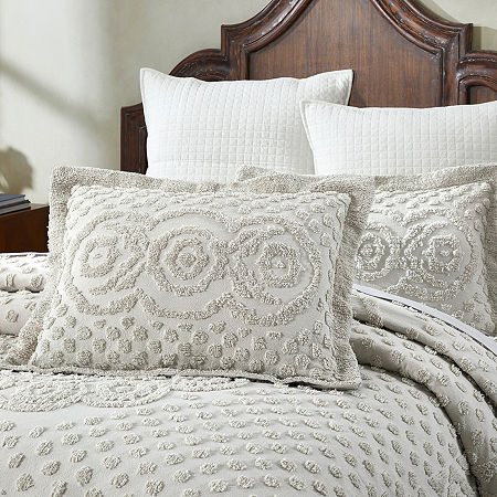 Click here for Better Trends Heirloom Pillow Sham  One Size  Whit... prices
