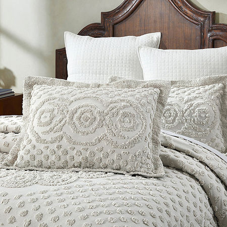 Click here for Better Trends Heirloom Pillow Sham  One Size  Whit... prices