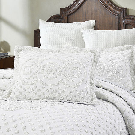 Click here for Better Trends Heirloom Pillow Sham  One Size  Whit... prices