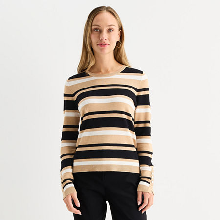 Click here for Liz Claiborne Tall Womens Round Neck Long Sleeve S... prices