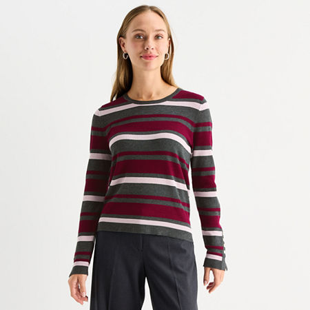 Click here for Liz Claiborne Tall Womens Round Neck Long Sleeve S... prices