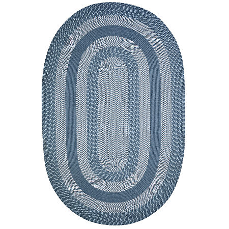 Click here for Better Trends Newport Braid Oval Rug  One Size  Bl... prices