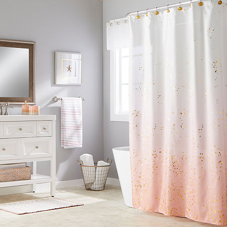 Click here for Saturday Knight Splatter Shower Curtain  One Size... prices