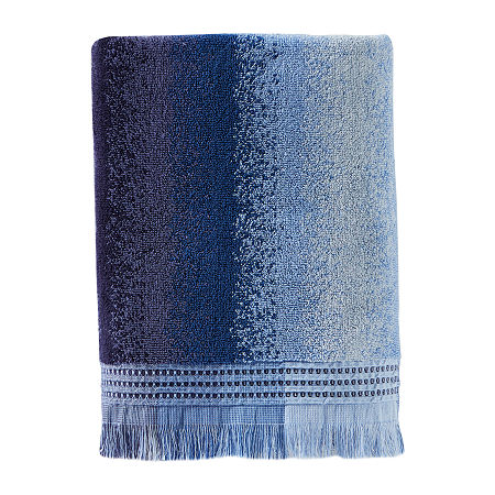 Saturday Knight Eckhart Stripe Bath Towel - Blue