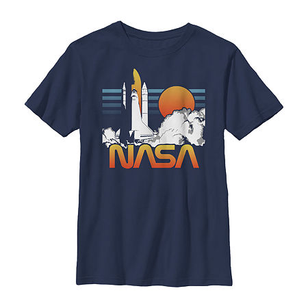 Click here for Little & Big Kid Boys Crew Neck Short Sleeve Regul... prices