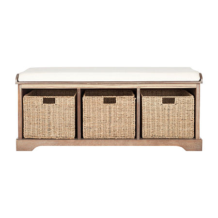 Click here for Lonan Storage Bench  One Size  Gray prices