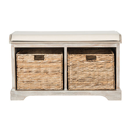 Click here for Freddy Storage Bench  One Size  White prices