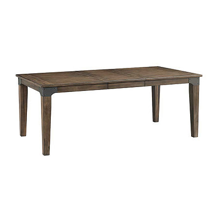 Click here for Rustic River Rectangular Wood-Top Dining Table  On... prices