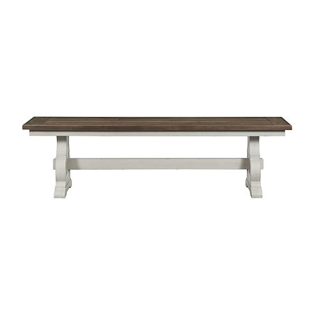 Click here for Magnolia Bench  One Size  White prices