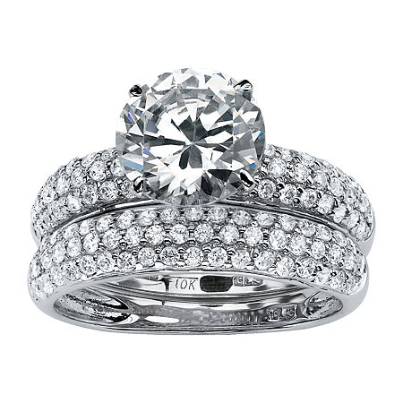 Click here for DiamonArt Womens 3 3/4 CT. T.W. White Cubic Zircon... prices