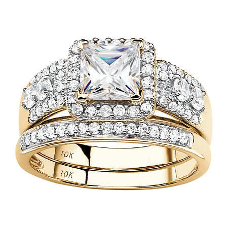 Click here for DiamonArt Womens 1 7/8 CT. T.W. White Cubic Zircon... prices
