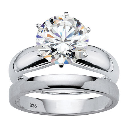 Click here for DiamonArt Womens 3 1/2 CT. T.W White Cubic Zirconi... prices