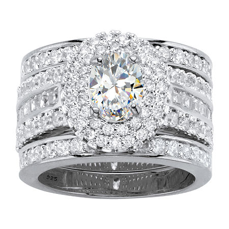 Click here for DiamonArt Womens 3 1/2 CT. T.W White Cubic Zirconi... prices