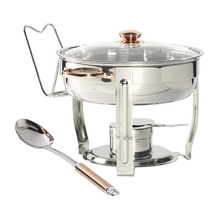 Click here for Denmark Stainless Steel Chafing Dish 8-pc. Stainle... prices